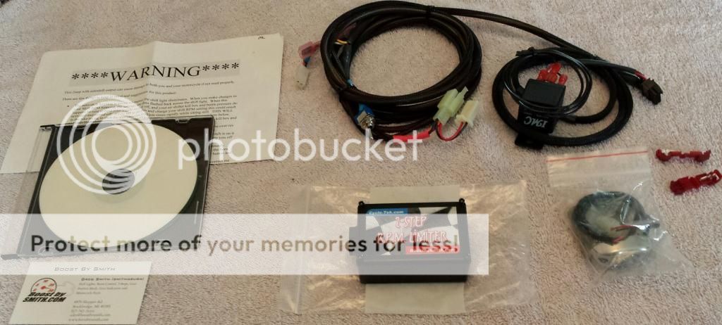 2 step Rev limiter, shift light, boostbysmith | Psychobike