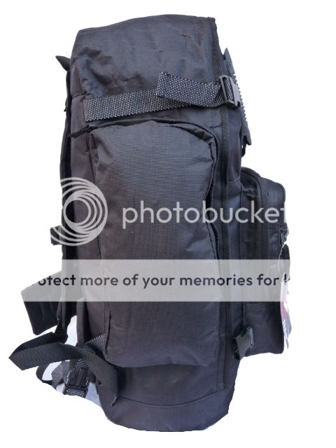 50 55 Litre Backpack Rucksack Front Loading Backpacks Travel Bags ...